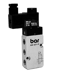 Control Valve Typ NM 521 H - bar pneumatische Steuerungssysteme GmbH